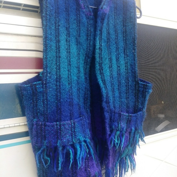 Weaves by Ann Buckmaster | Other | Vintage Rare Ombre Woven Pure Wool ...